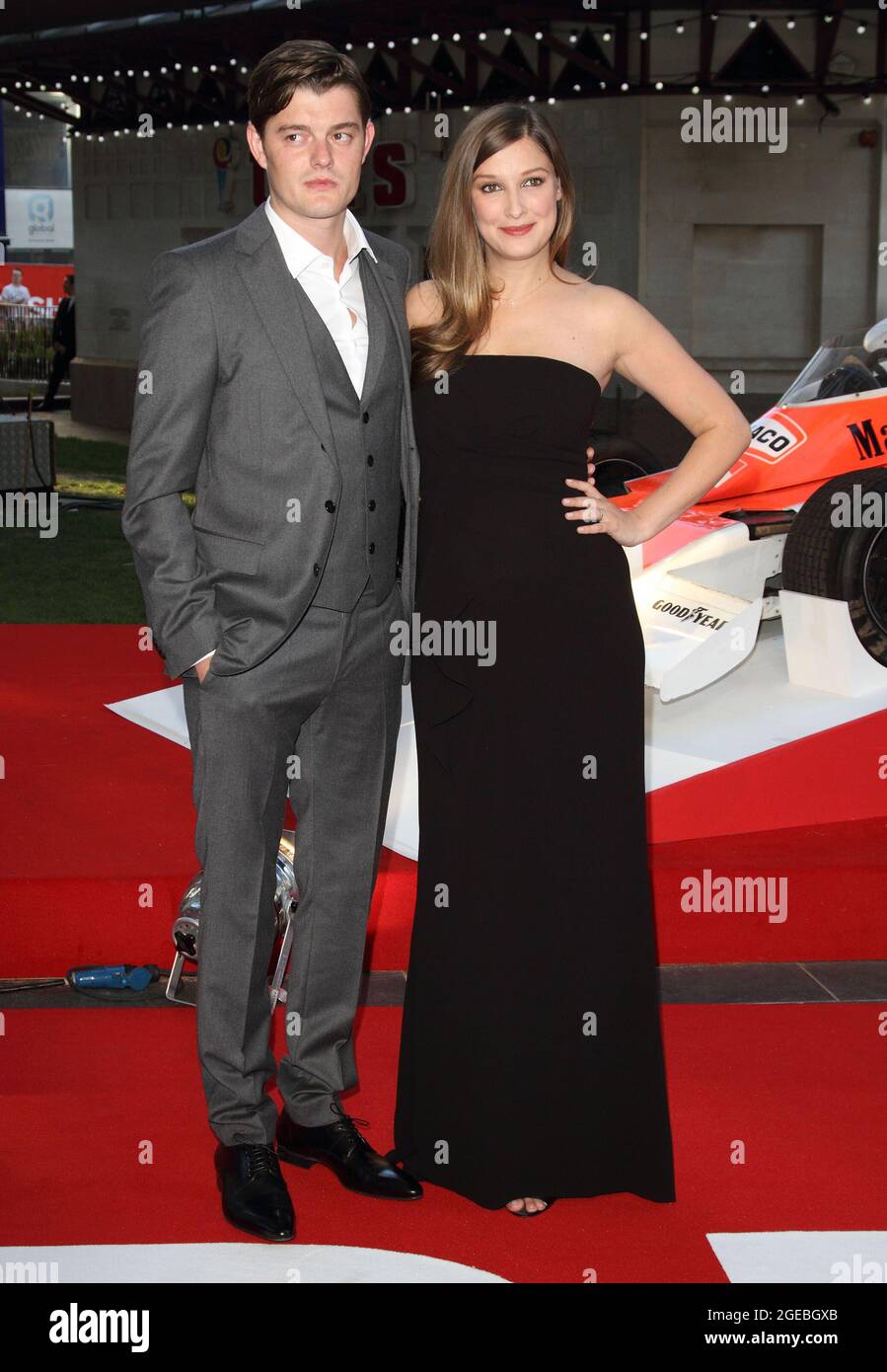 London. UK. Sam Riley and Alexandra Maria Lara at the World Premiere of ...