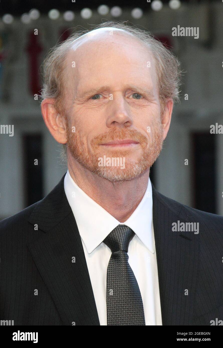 London. UK. Ron Howard at the World Premiere of Rush at the Odeon ...