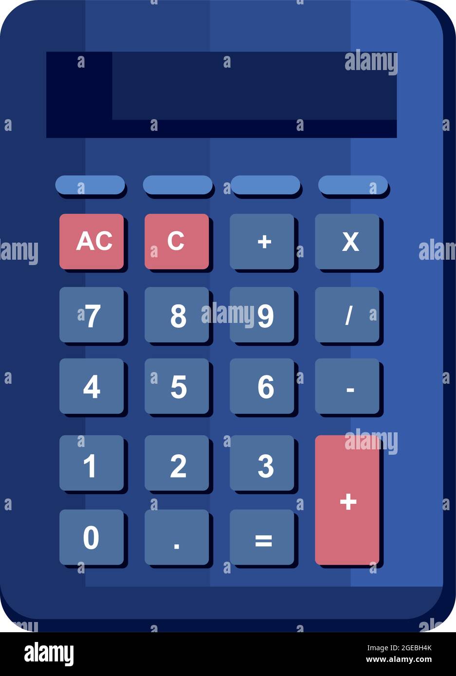 calculator math device Stock Vector Image & Art - Alamy