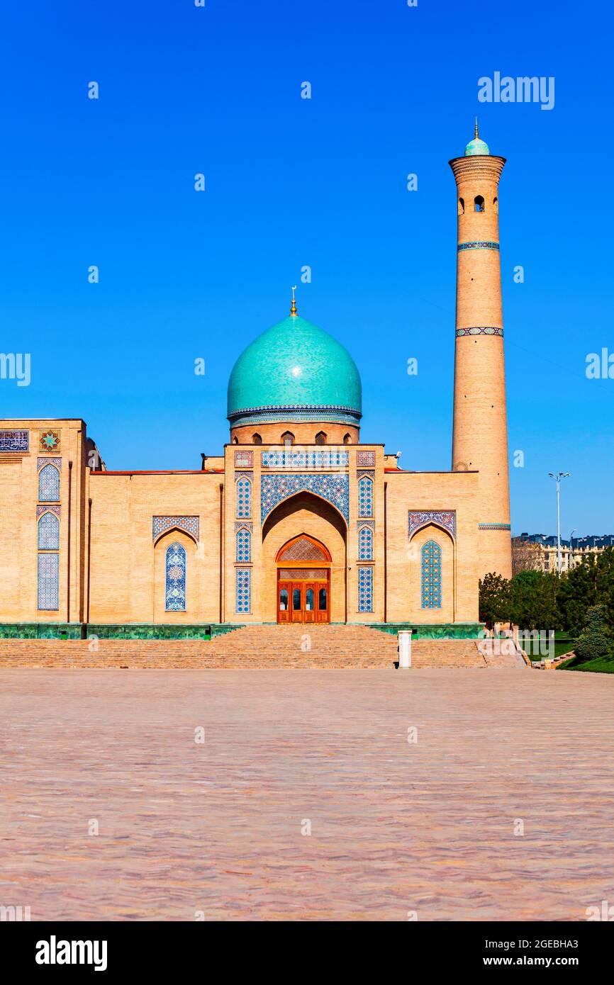 Hazrati Imam Mosque and Mubarak Madrasah complex in the center of ...