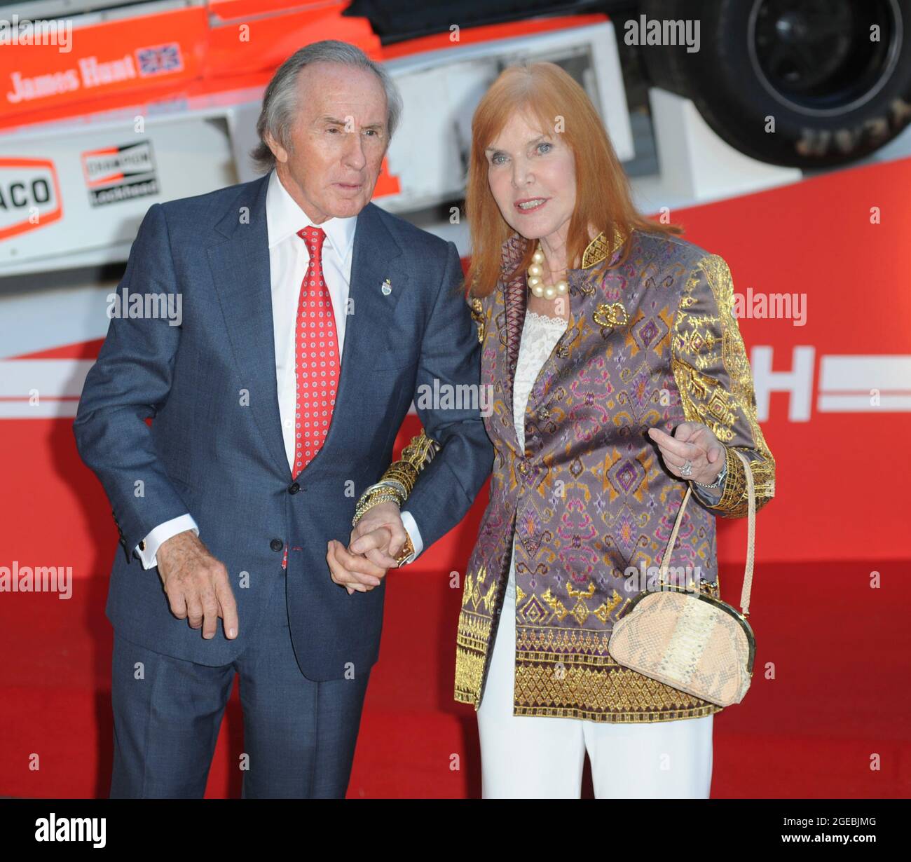London. UK. Jackie Stewart and Helen Stewart, at the World Premiere of ...