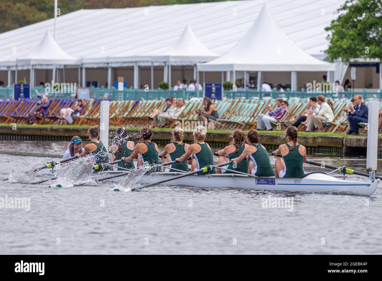 Henley-upon-Thames, Oxfordshire, UK. Henley Royal Regatta, Covid ...