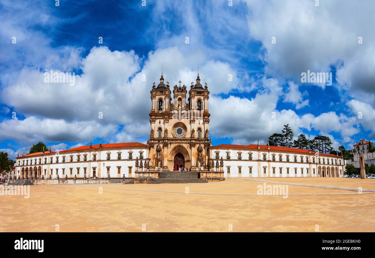 Alcobaca Monastery or Mosteiro de Santa Maria de Alcobaca is a Roman ...