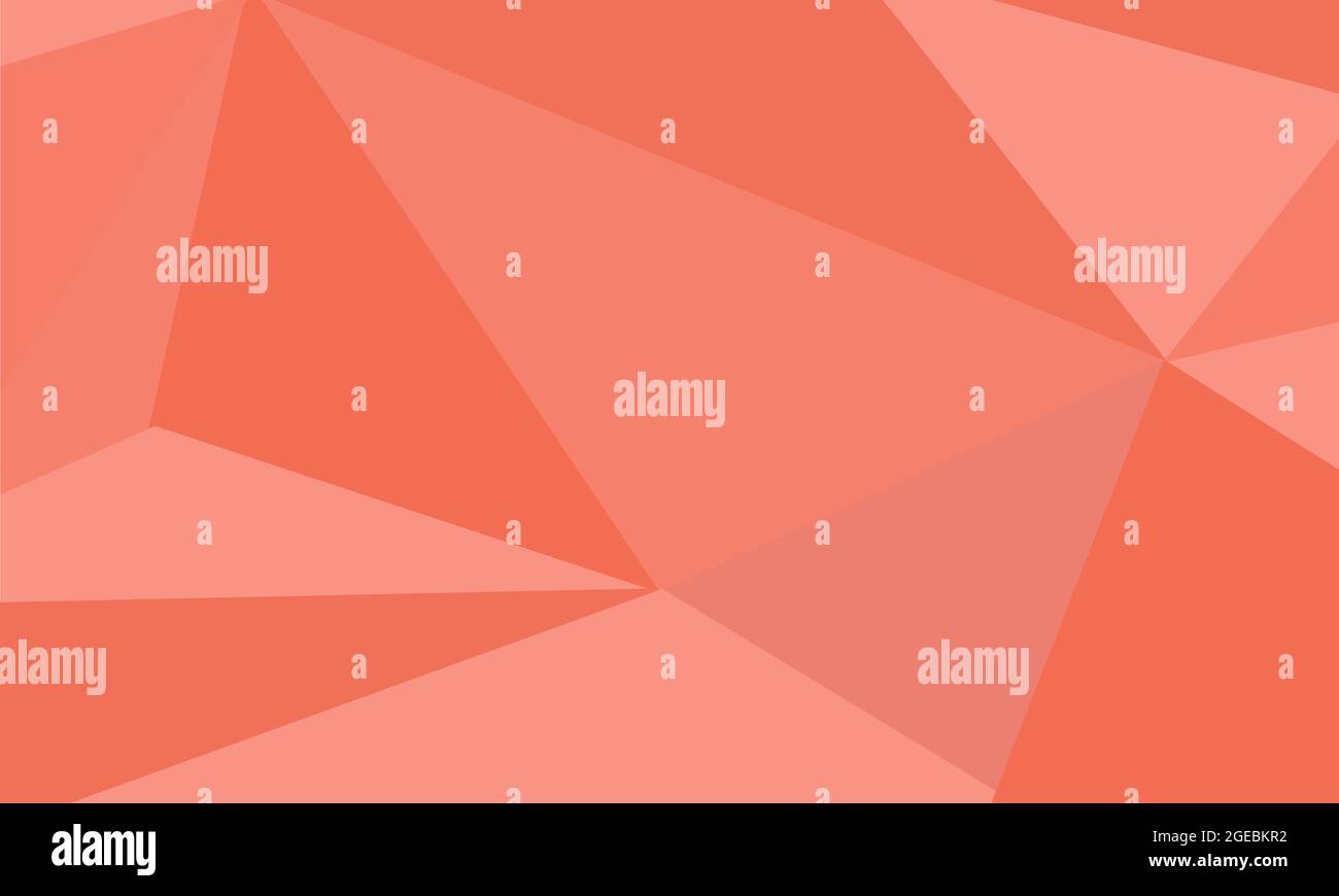 Different shapes of orange triangles pattern Stock Photo - Alamy