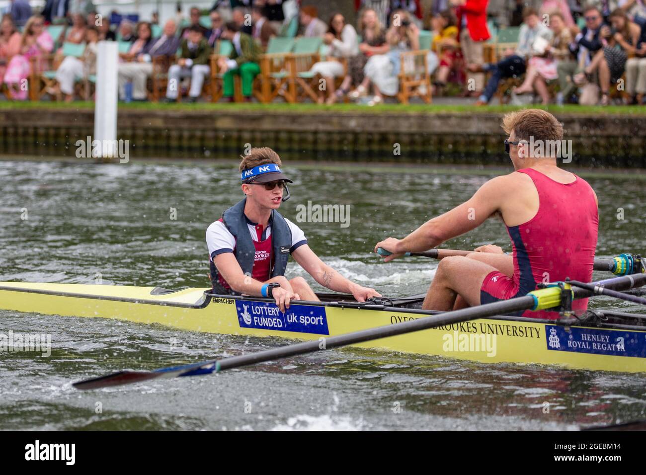 Henley-upon-Thames, Oxfordshire, UK. Henley Royal Regatta, Covid ...
