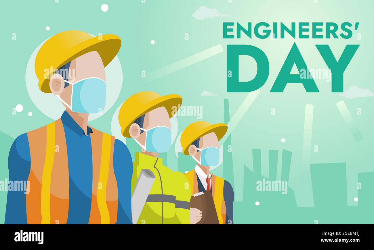 group of engineer celebrating engineers day Stock Vector Image & Art ...