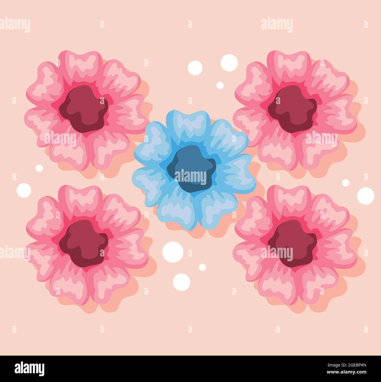 unique concept flowers Stock Vector Image & Art - Alamy