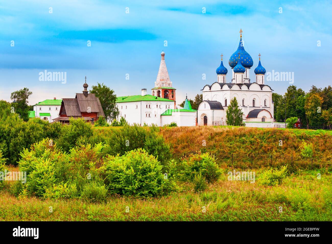 The Suzdal Kremlin is the oldest part of the Russian city of Suzdal ...