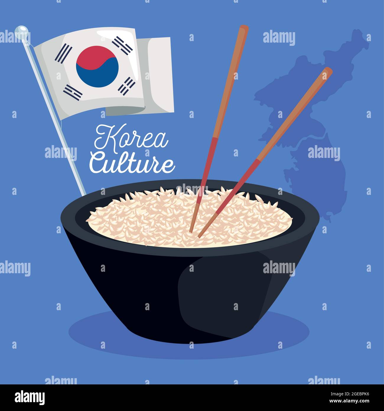 South Korean Flag Food Flag, Food, Gong, Korea, South, Traditional,