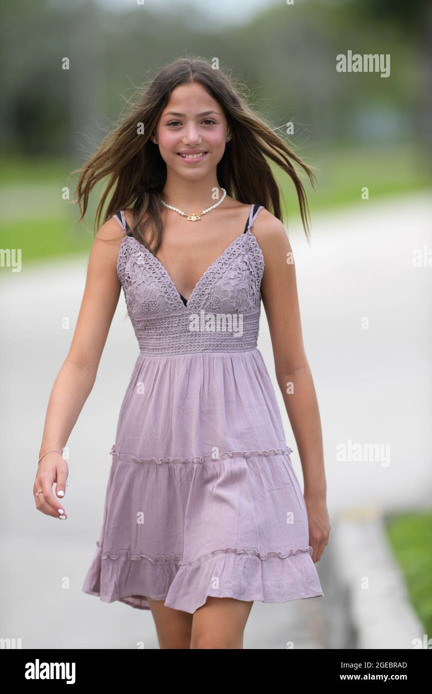 Teen model addison lobozzo photoshoot hi-res stock photography and ...