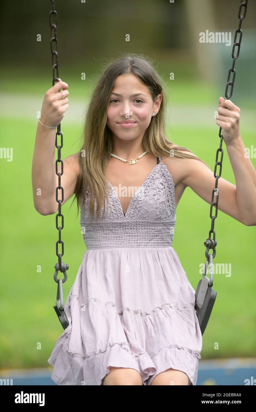 Teen model addison lobozzo photoshoot hi-res stock photography and ...