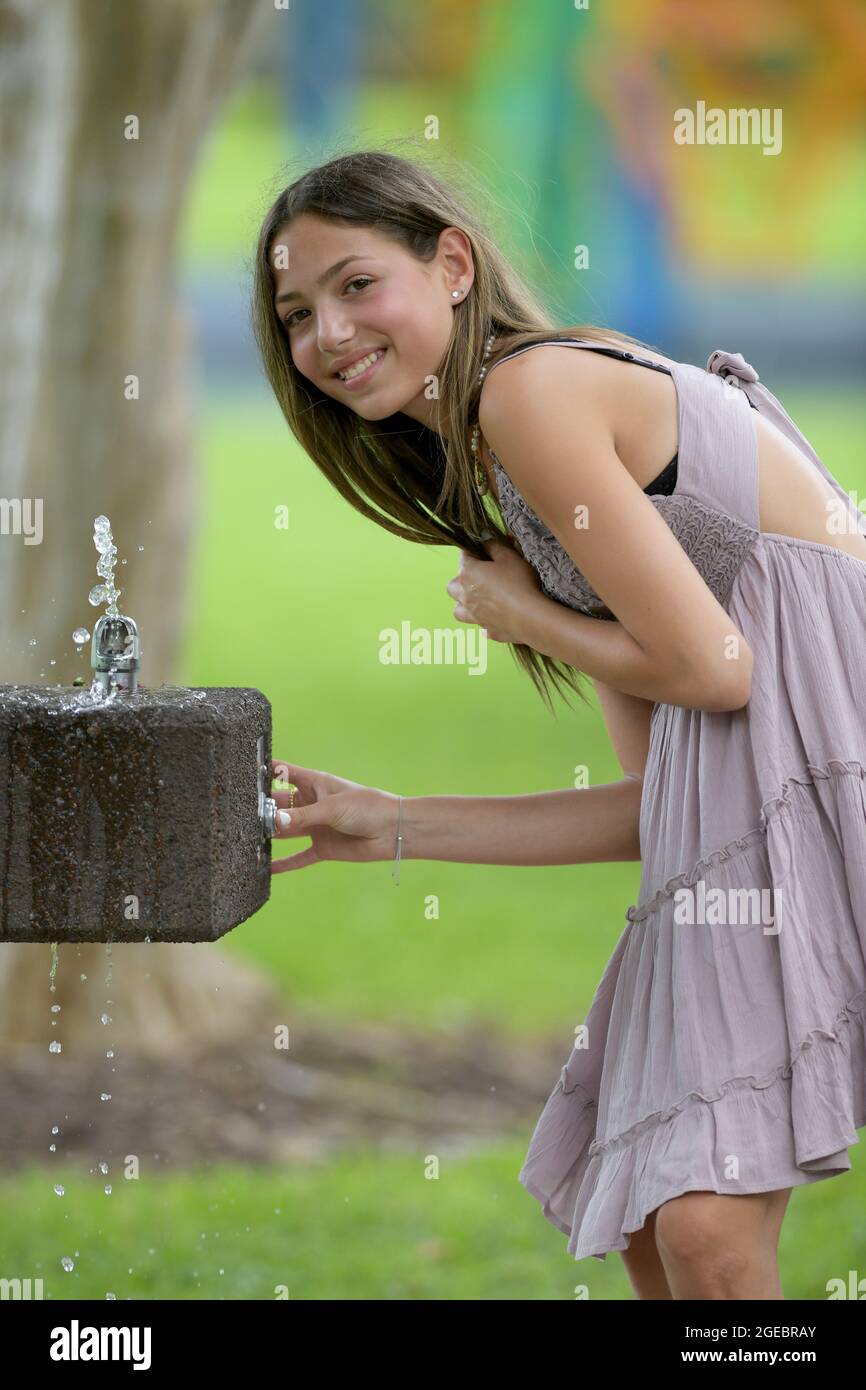 Teen model addison lobozzo photoshoot hi-res stock photography and ...