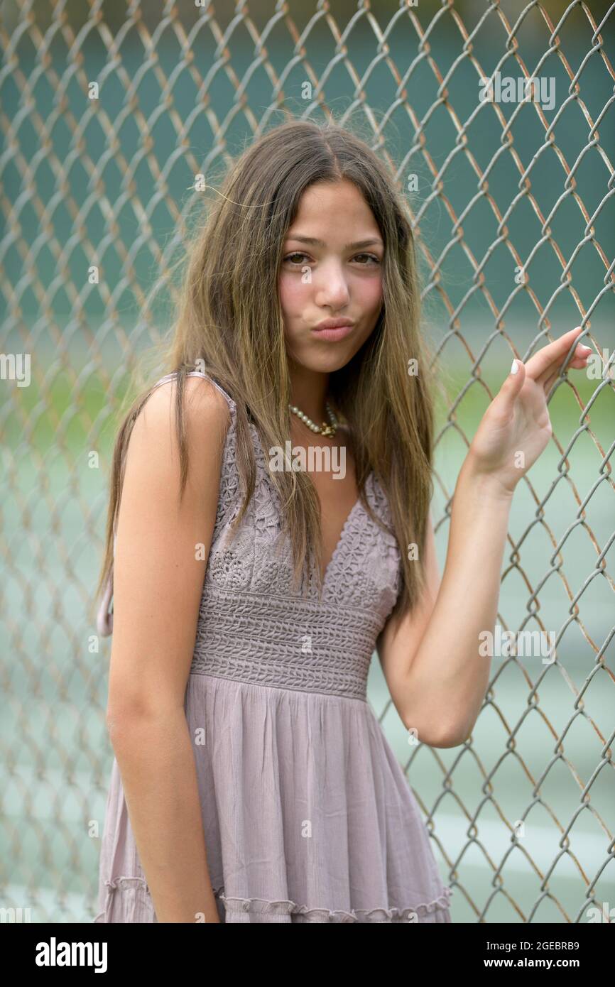 FORT LAUDERDALE, FL - AUGUST 18: Tween Model Addison Lobozzo on August ...