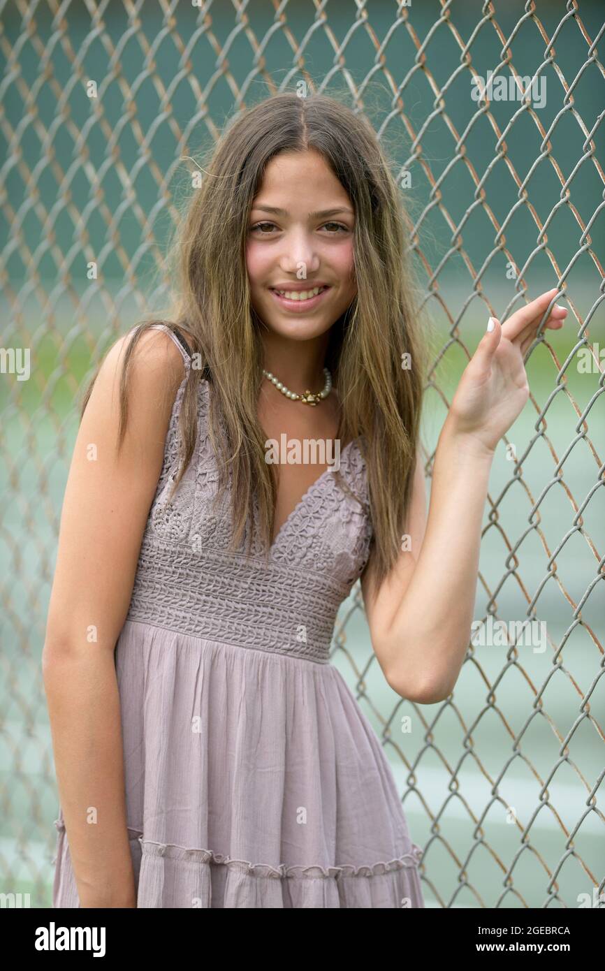 Teen model addison lobozzo photoshoot hi-res stock photography and ...