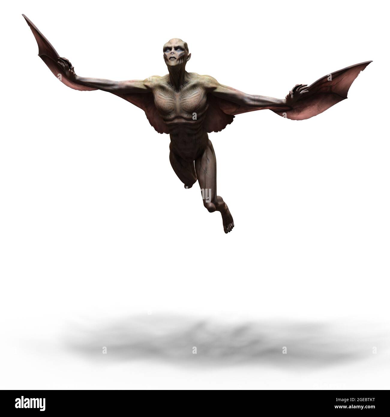 3d-illustration of an isolated dangerous fantasy vampire creature Stock ...