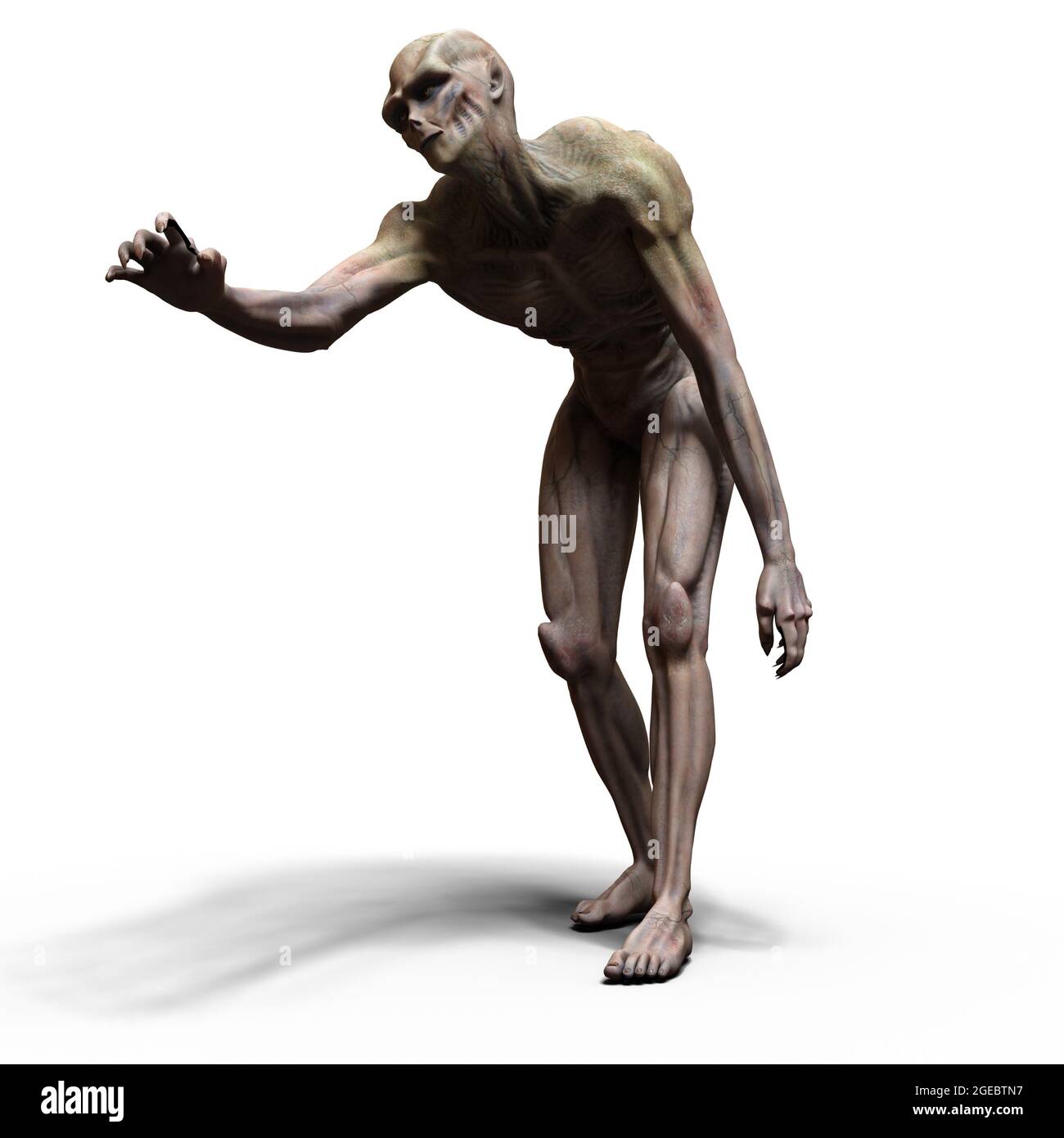 3d-illustration of an isolated dangerous fantasy vampire creature Stock ...