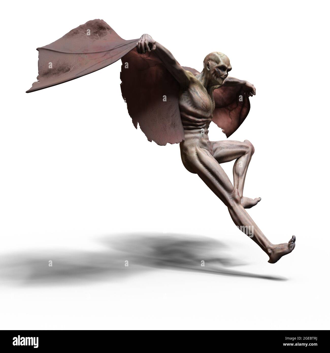 3d-illustration of an isolated dangerous fantasy vampire creature Stock ...