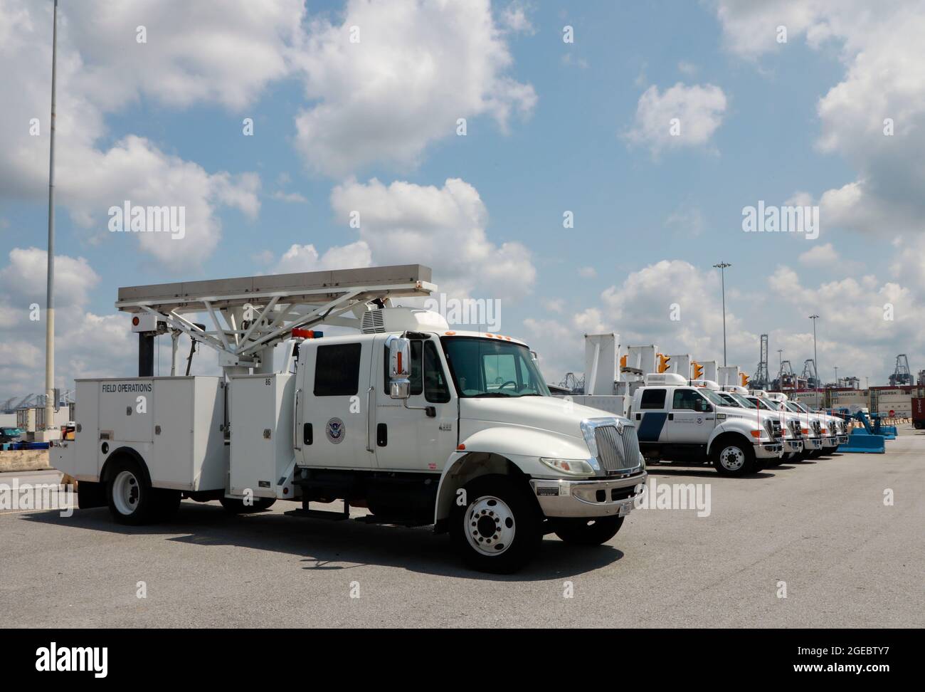 Custom and Border Protection Non-Intrusive Inspection vehicles at ...