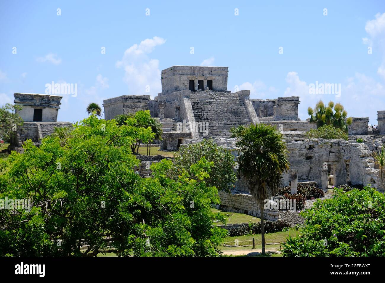 Mexico Tulum National Park - Parque Nacional Tulum - coastal landscape ...