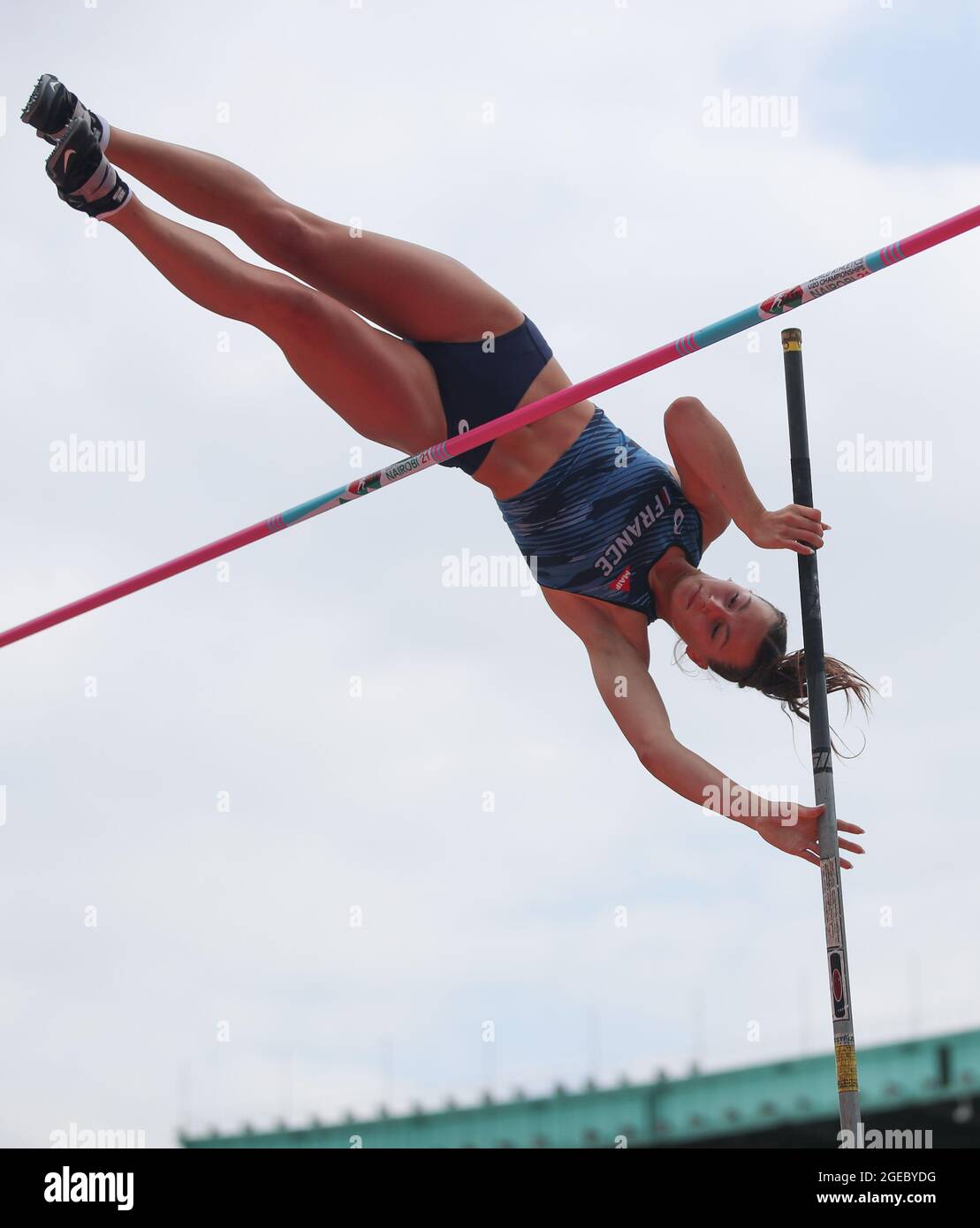 Nairobi, Kenya. 18th Aug, 2021. Elise Russis of the France competes ...