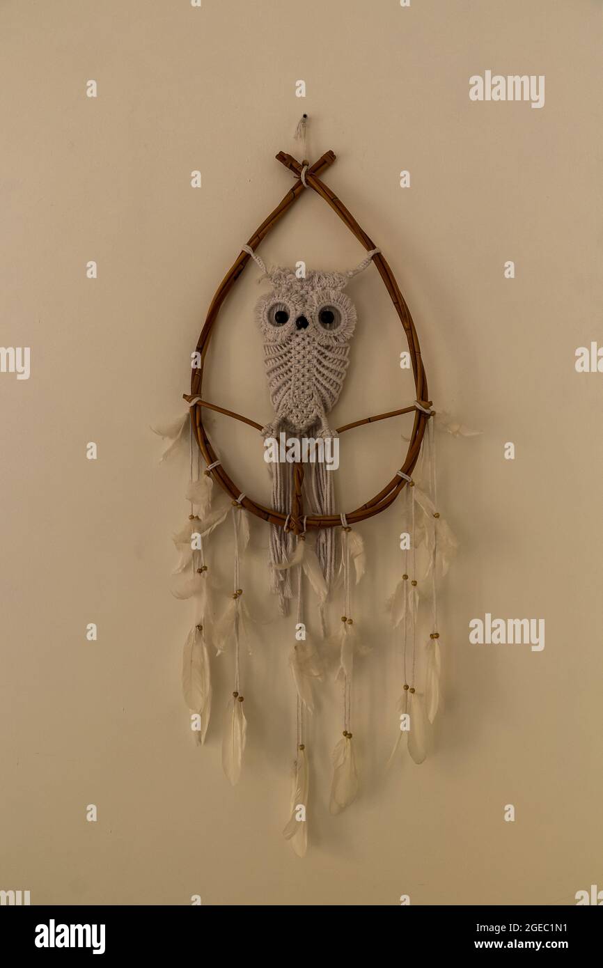 Owl Feather Dream Catcher