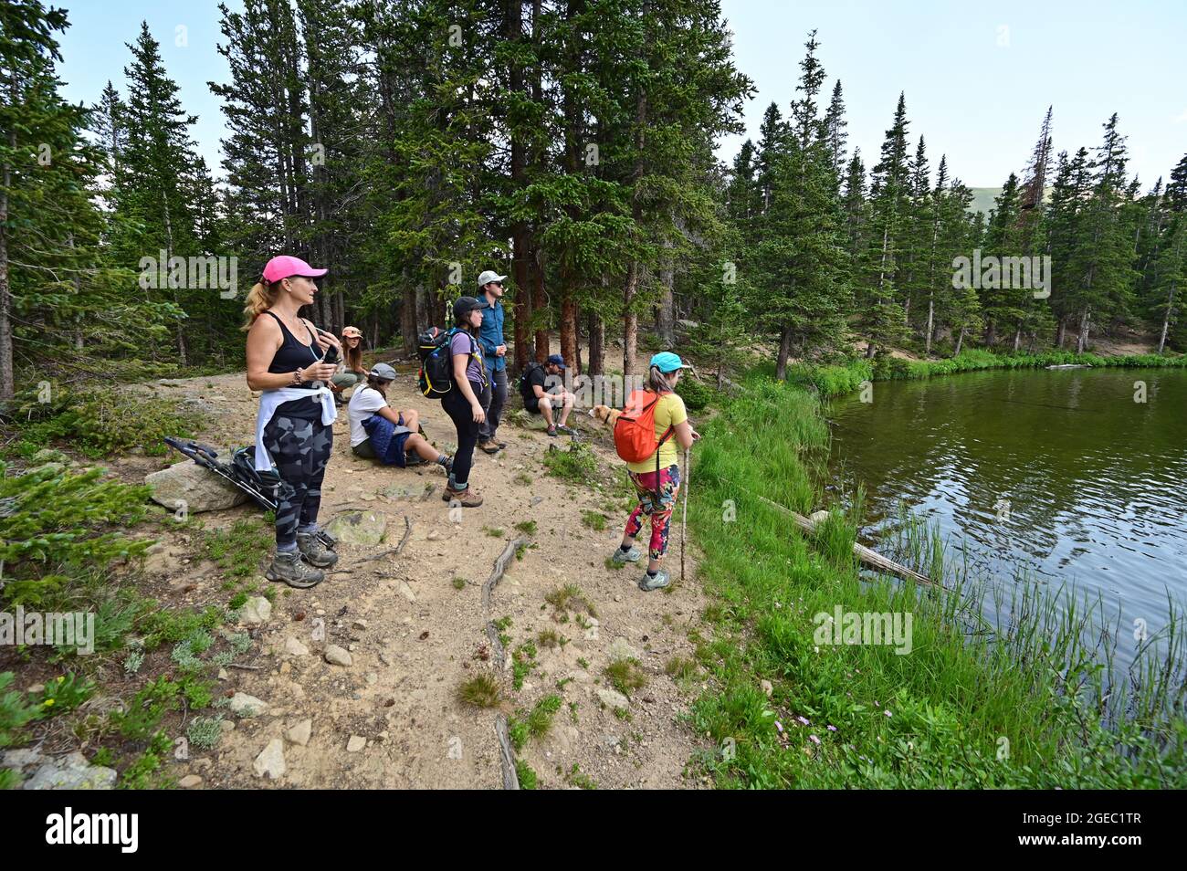 Hassell lake trail hi-res stock photography and images - Alamy
