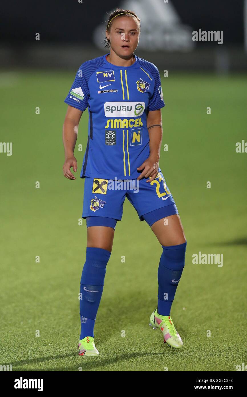Vinovo, Italy, 18th August 2021. Stefanie Enzinger of SKN St. Polten ...