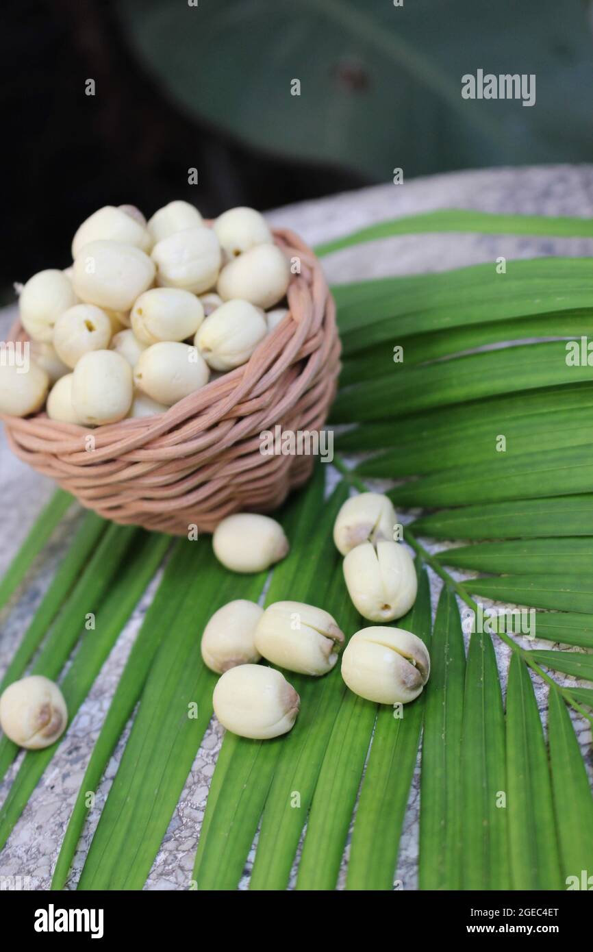 Dried lotus root slices hi-res stock photography and images - Alamy