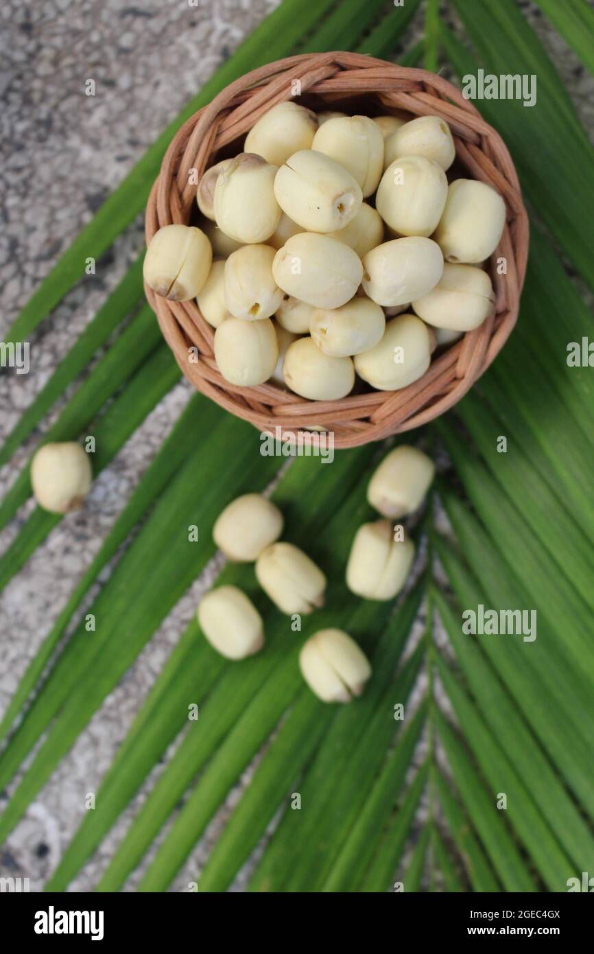 Dried lotus root slices hi-res stock photography and images - Alamy
