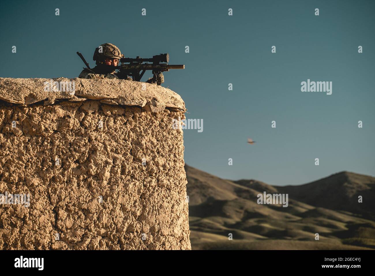 U.S. special operations service members conduct combat operations in ...