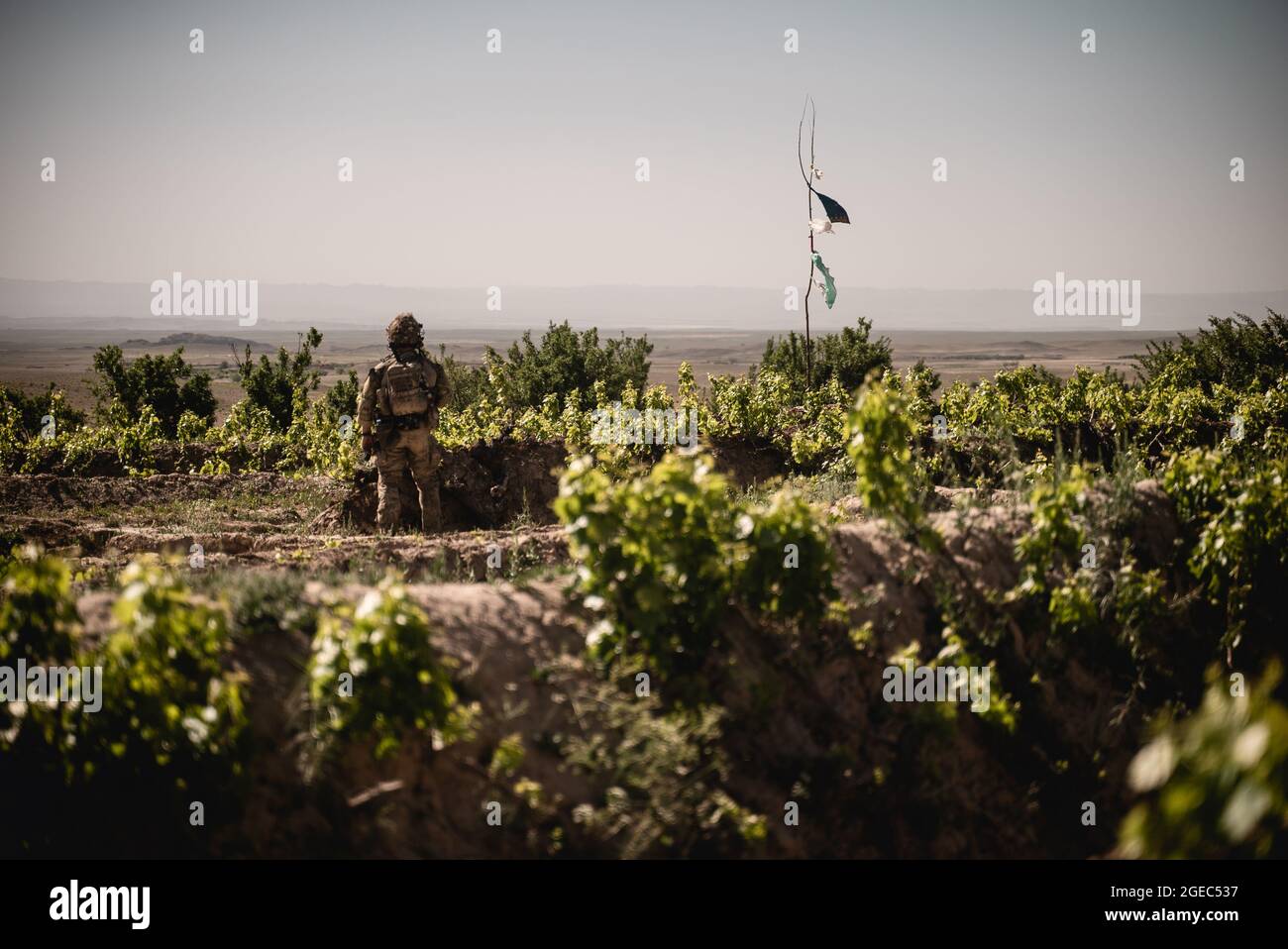 U.S. special operations service members conduct combat operations in ...