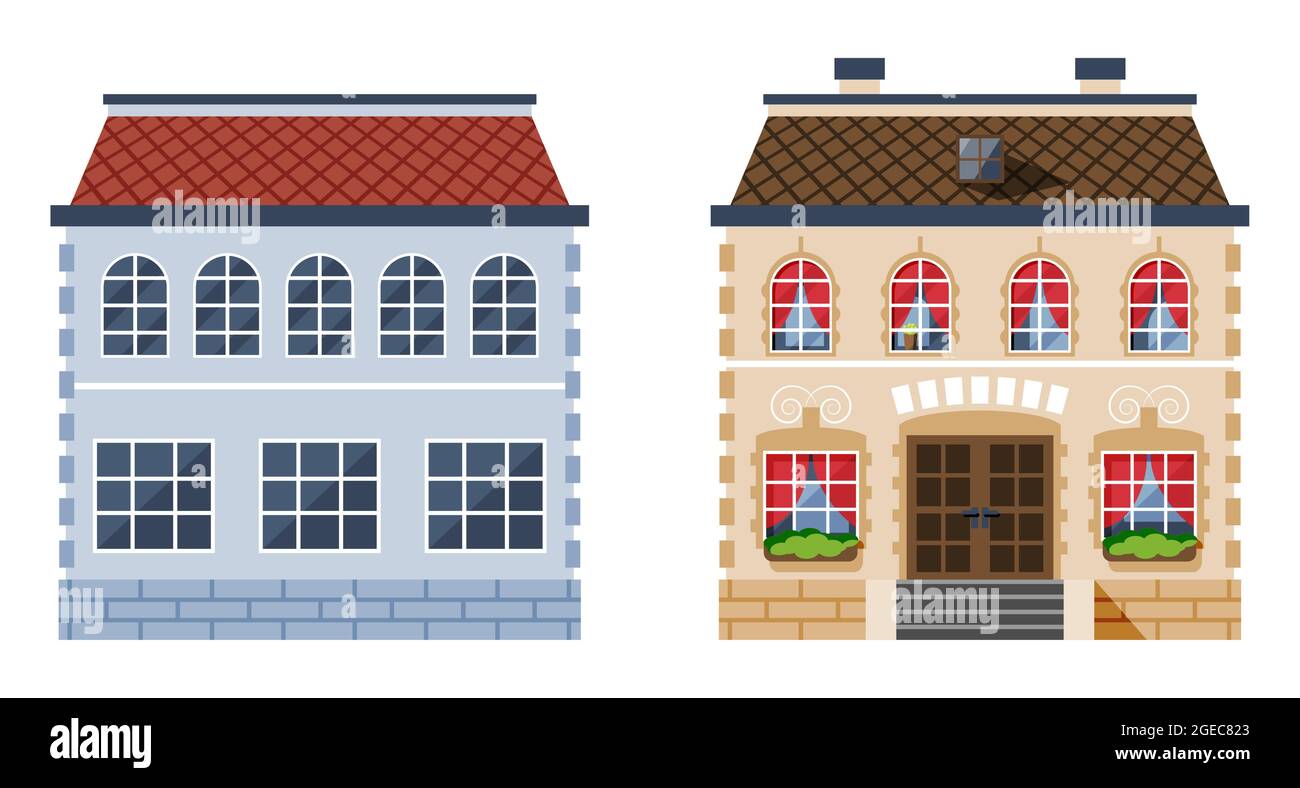 Residential architecture europe Cut Out Stock Images & Pictures - Alamy