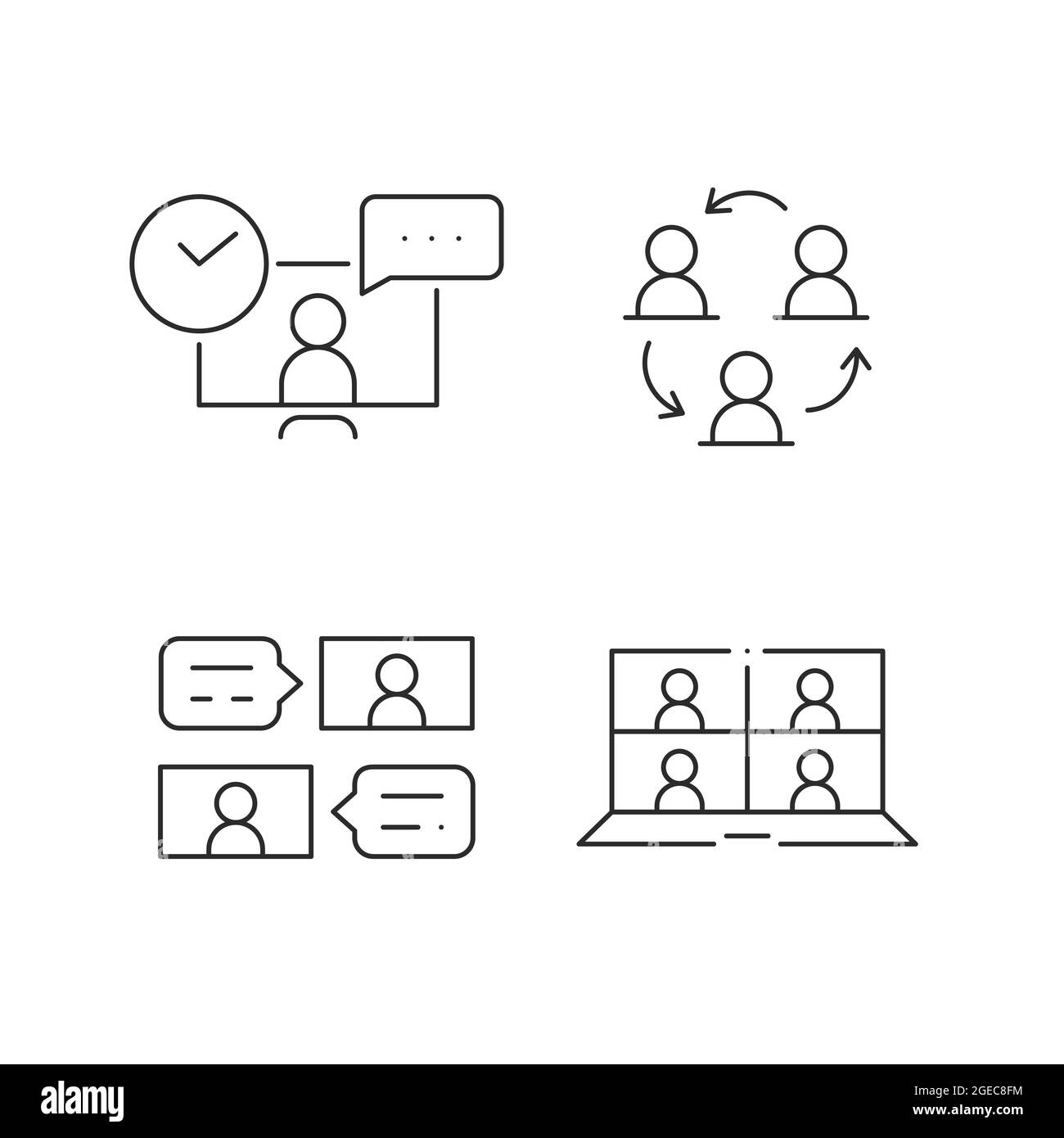 Simple team work related Stock Vector Images - Alamy