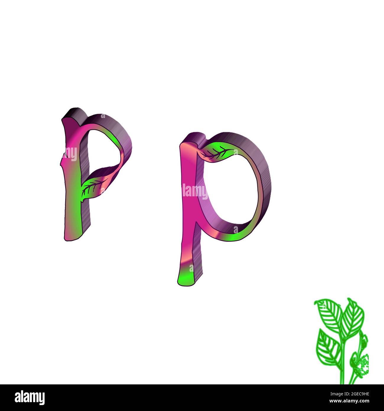 Capital letter p hi-res stock photography and images - Alamy