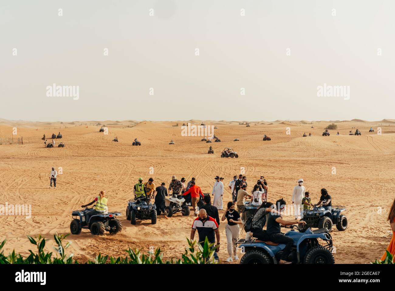 Dubai, UAE - MARCH 2021: Offroad buggy desert safari race trip in Dubai ...