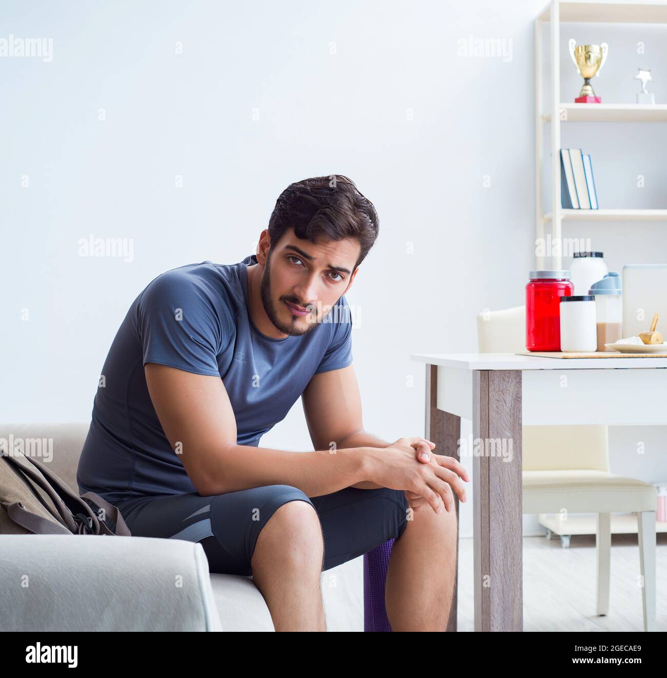 Getting ready fit backpack hi-res stock photography and images - Alamy