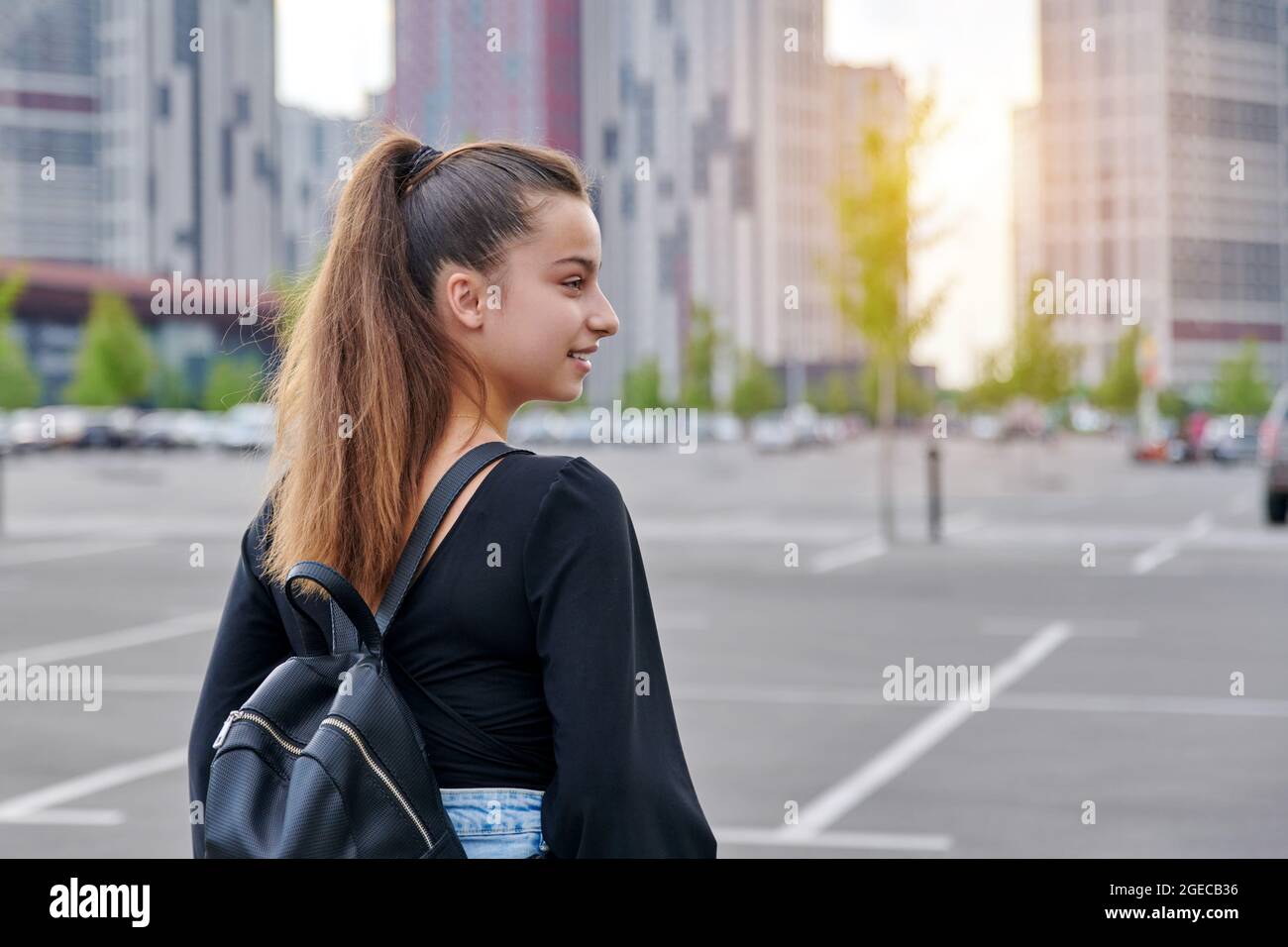Shorts and backpack hi-res stock photography and images - Alamy