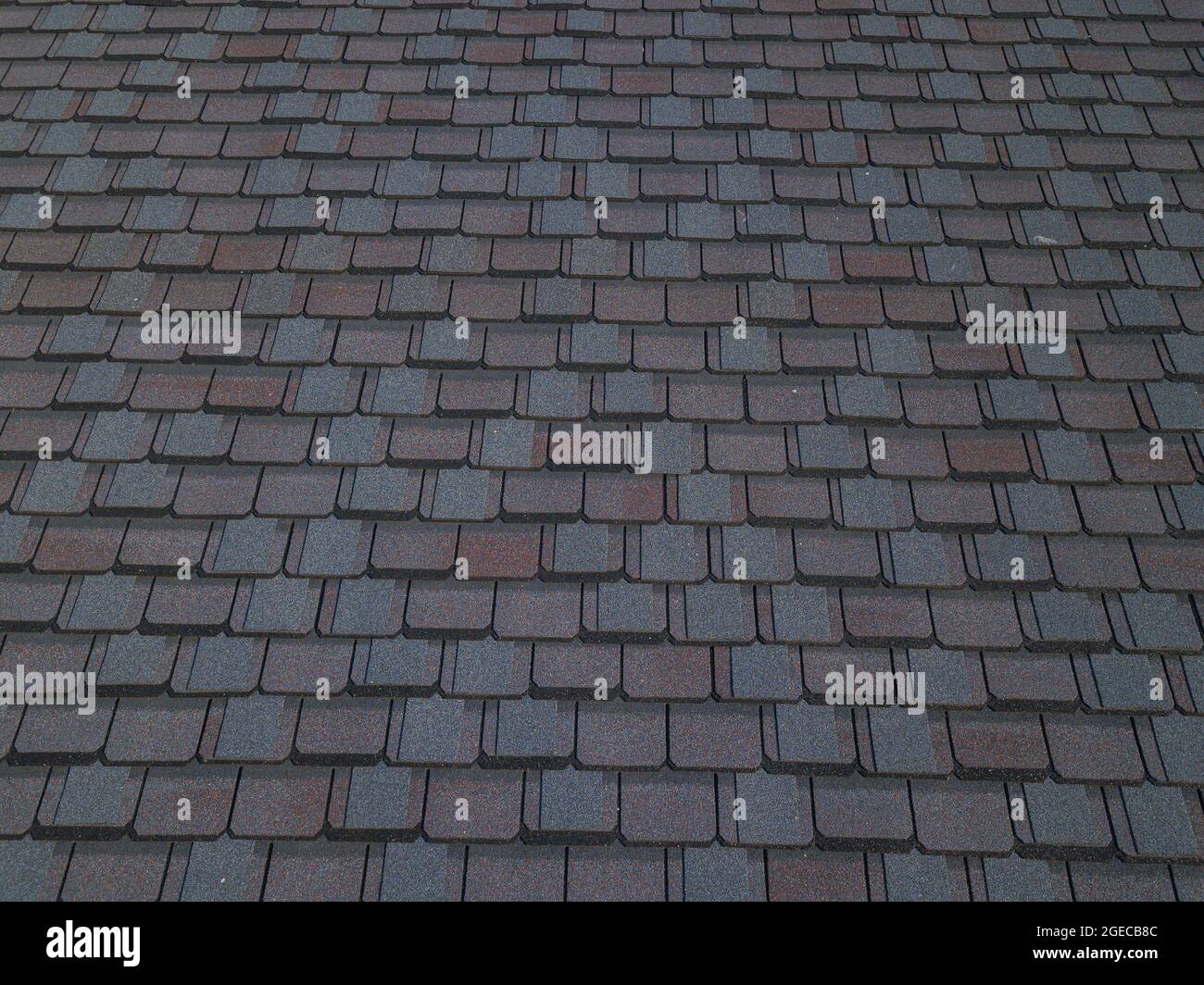 Shingles texture - close up view of asphalt roofing shingles Stock ...