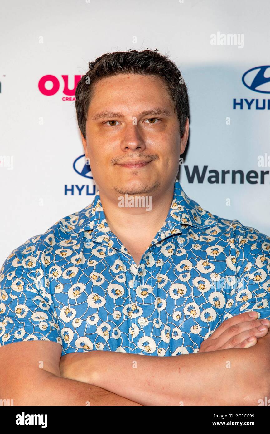 Los Angeles, USA. 18th Aug 2021. Wes Hurley attends Outfest Film ...