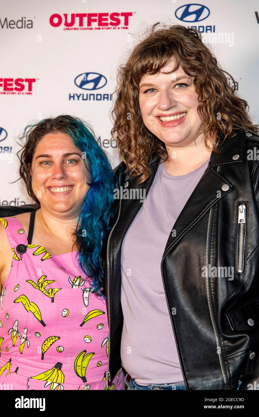 Los Angeles, USA. 18th Aug 2021. Sarah Crowe, Sarah MacAaron attend ...