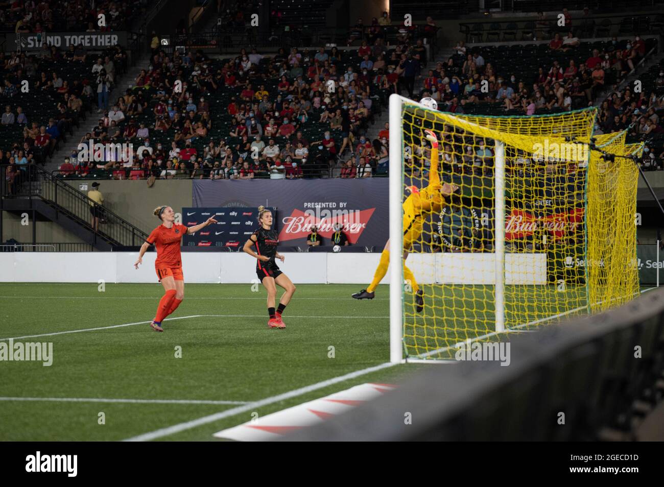 during the Womens International Champions Cup game between Portland ...