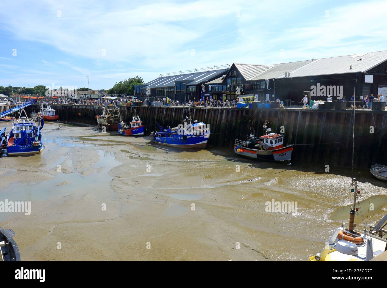 Harbour floor low tide hi-res stock photography and images - Alamy