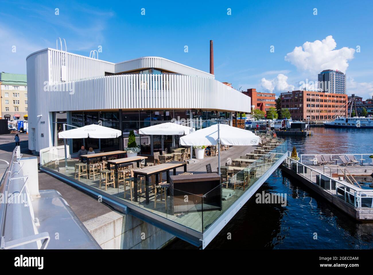 Saunaravintola Kuuma, restaurant with sauna and natural swimming pool ...