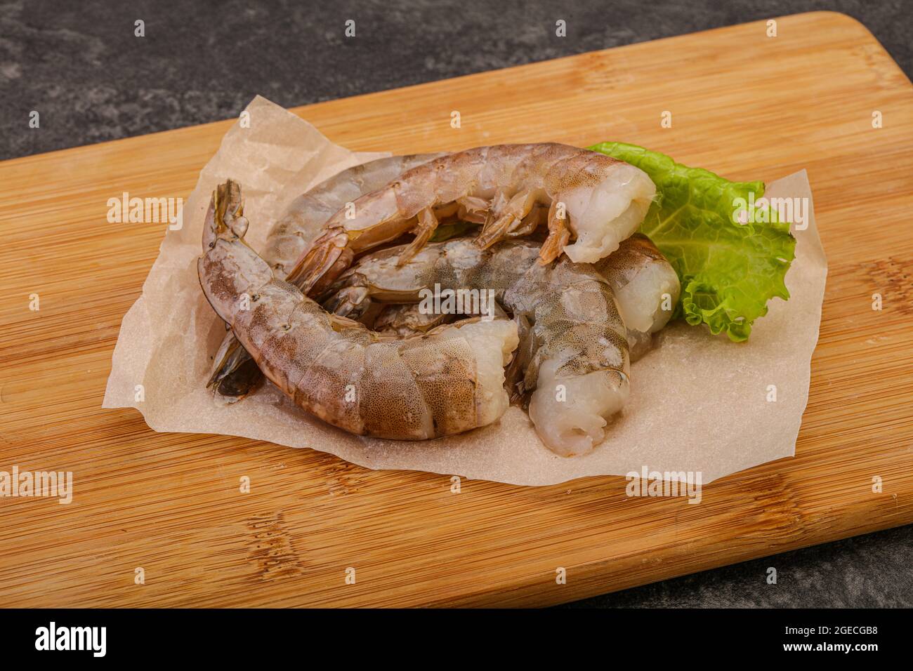 Raw tiger prawn heap for cooking Stock Photo - Alamy