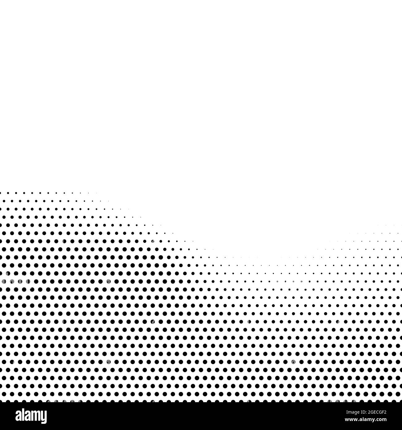 Abstract halftone background in black and white. Dotted vector pattern ...