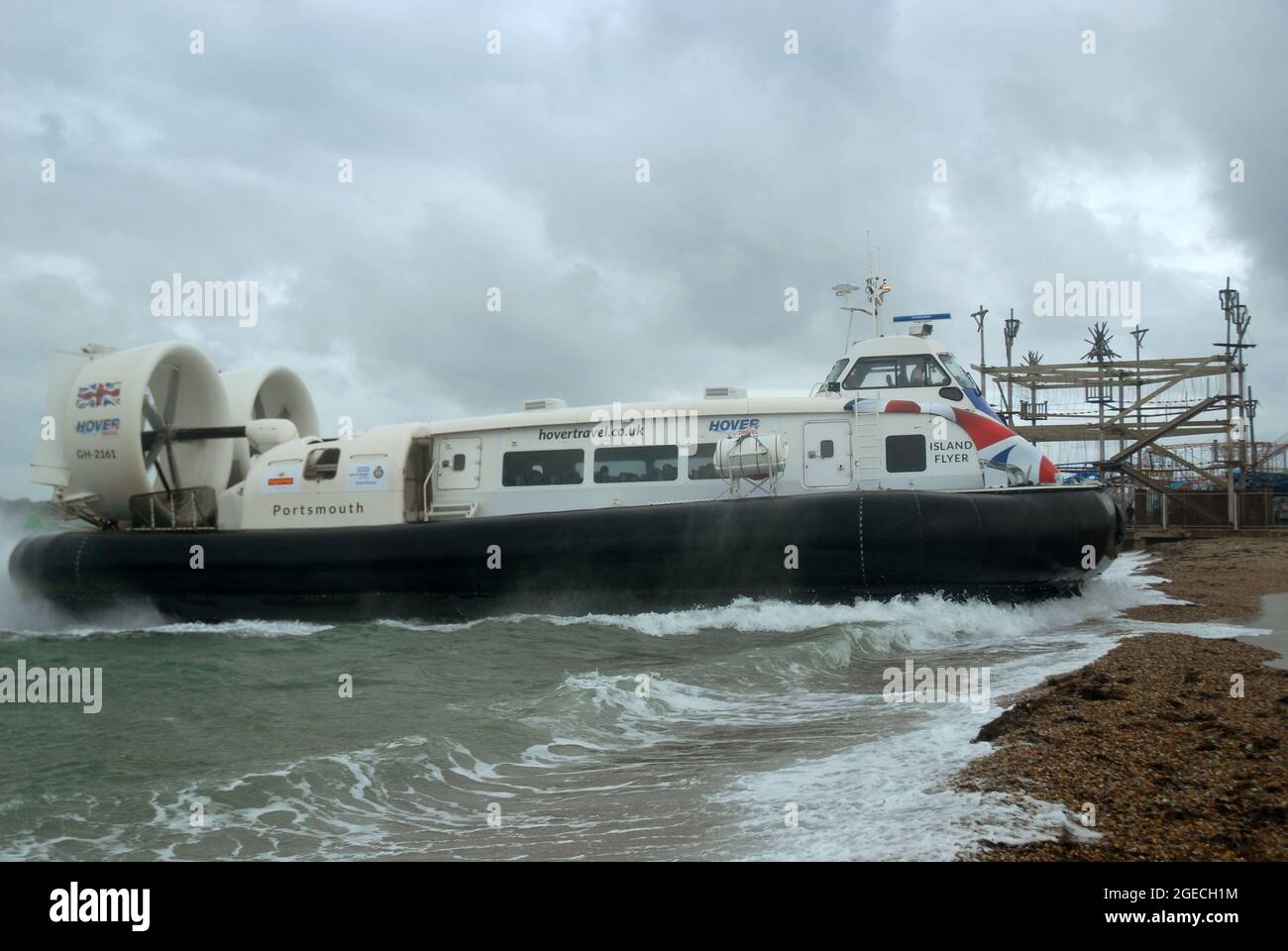 Island Flyer (GH-2161), a Griffon Hoverwork 12000TD hovercraft from ...