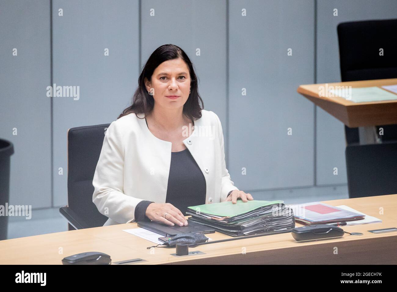 Berlin, Germany. 19th Aug, 2021. Sandra Scheeres (SPD), Senator for ...
