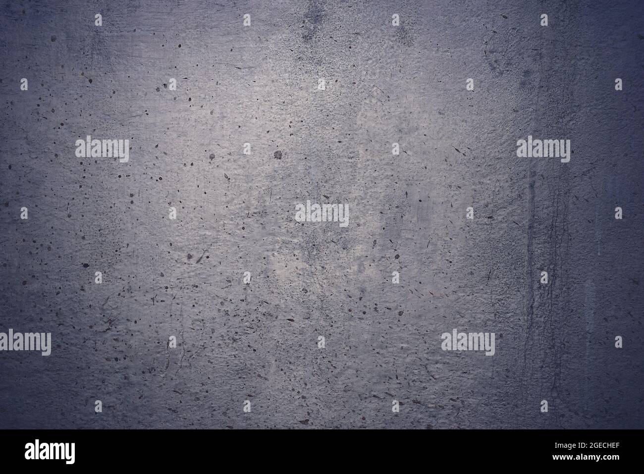 white wall cement dirty with muddy splashing in construction site ...