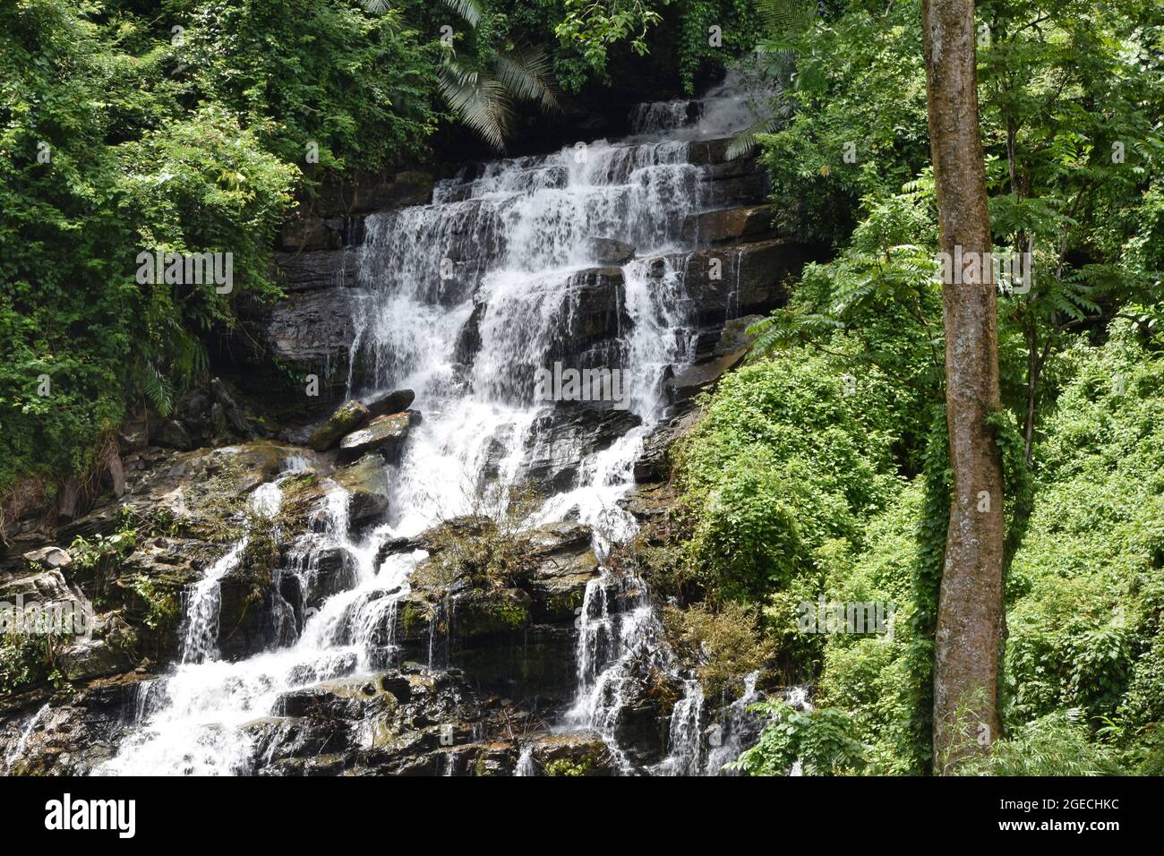 Kumbral waterfall hi-res stock photography and images - Alamy