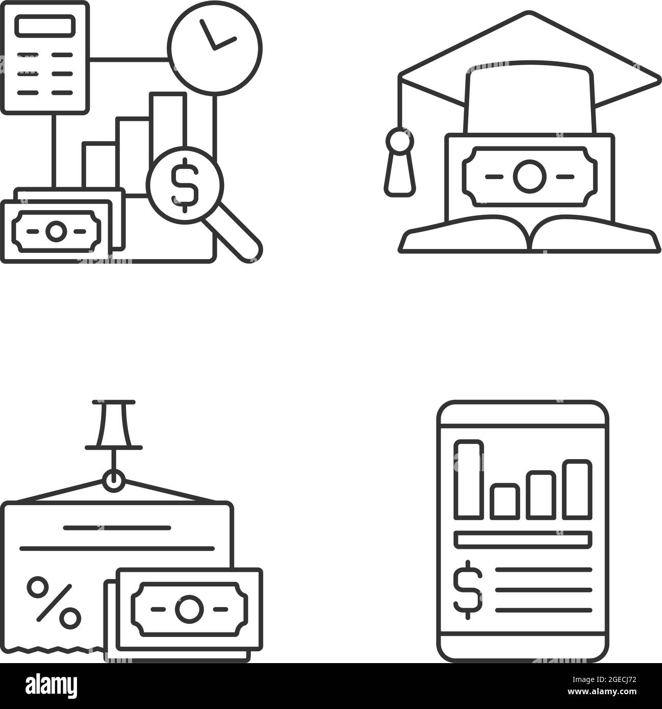 Investment tracker Stock Vector Images - Alamy